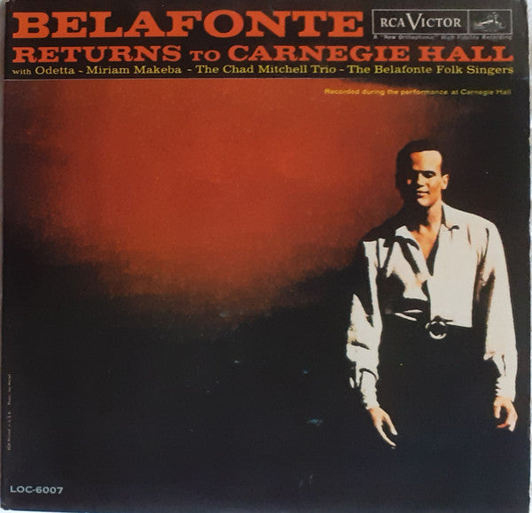 Harry Belafonte - Belafonte Returns To Carnegie Hall – SolSta Records