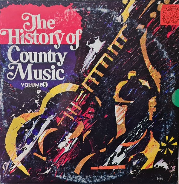 Various - The History Of Country Music - Volume 5 – SolSta Records
