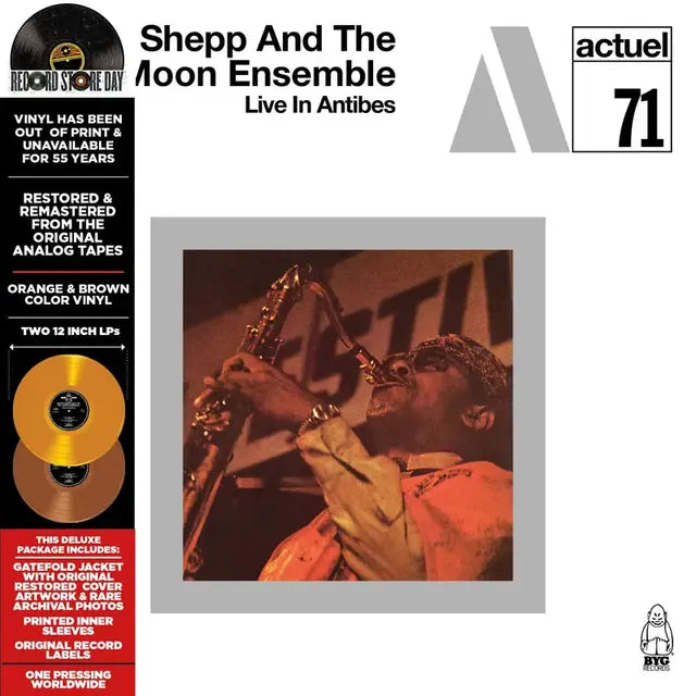 Archie Shepp And The Full Moon Ensemble - Live in Antibes – SolSta Records
