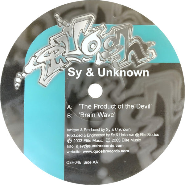 Sy & Unknown - The Product Of The Devil / Brain Wave – SolSta Records