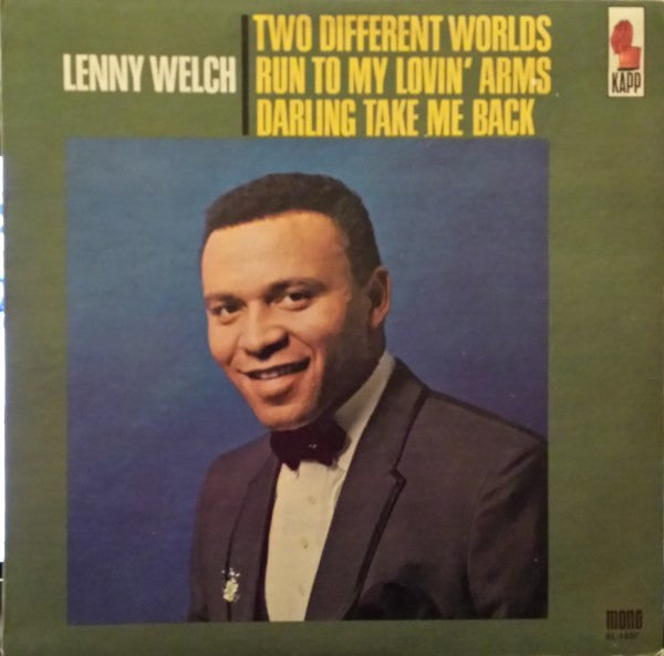 Lenny Welch - Two Different Worlds – SolSta Records